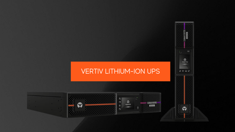 Vertiv™ MPL Lithium-Ion Battery Cabinet| Critical Power